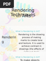 4 Types of Shading Techniques Used in Art - Each | PDF | Drawing