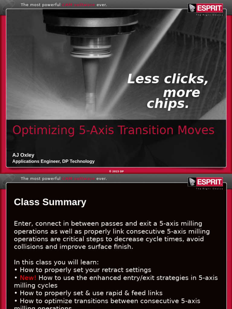 Optimizing 5-Axis Transition Moves | PDF | Rotation | Helix