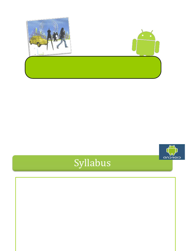CH1.Introduction To Android | PDF | Java Virtual Machine | Android (Operating System)