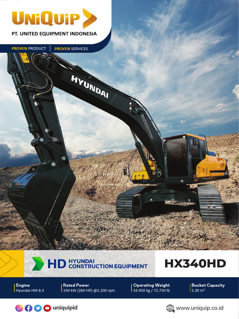 UEI 2023 Final-Brosur-HX340HD | PDF