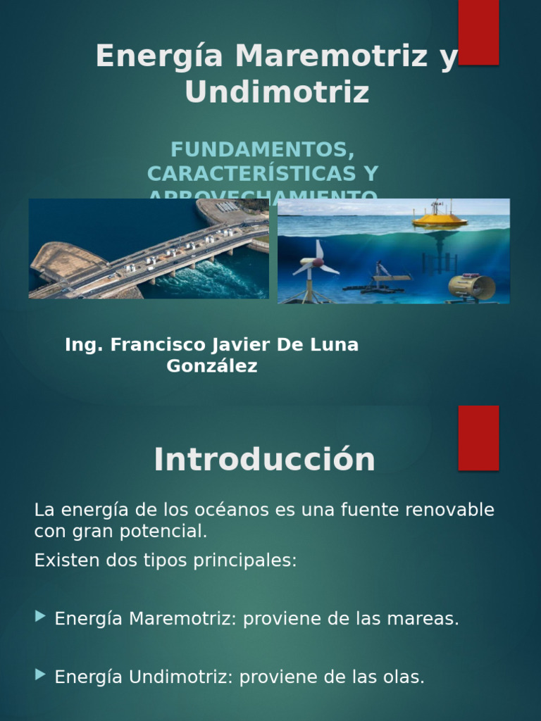Energia Maremotriz y Undimotriz_M1_S2_Opera. P2 | PDF | Energía ...