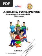 AP10 - Q2 - Mod4 - Saloobin Tungkol Sa Epekto NG Migrasyon Dulot NG Globalisasyon - Ver2 | PDF