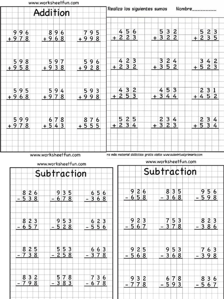 Worksheet Math | PDF