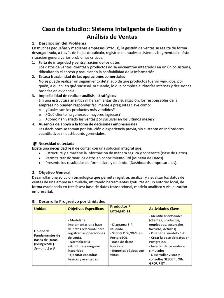Caso Estudio Guia Laboratorio2 (2) | PDF | Bases de datos | Software