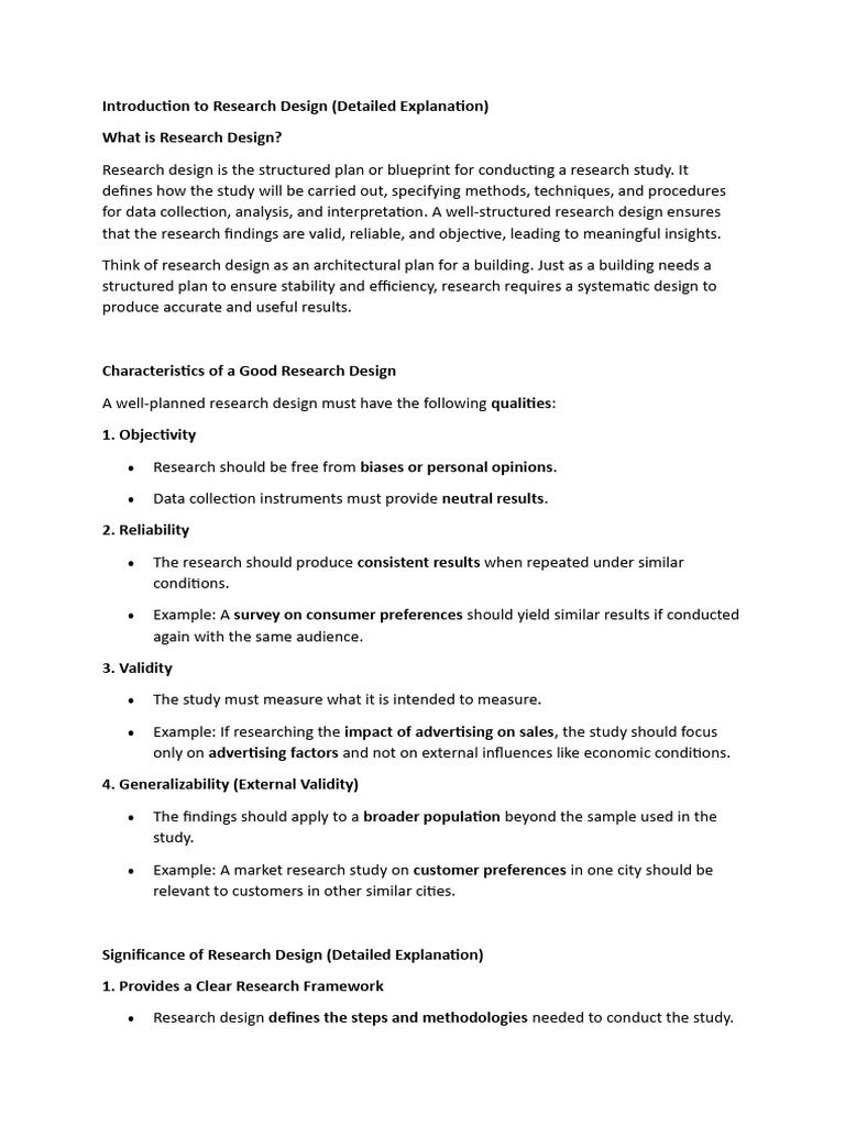 Introduction To Research Design | PDF | Sampling (Statistics) | Survey ...