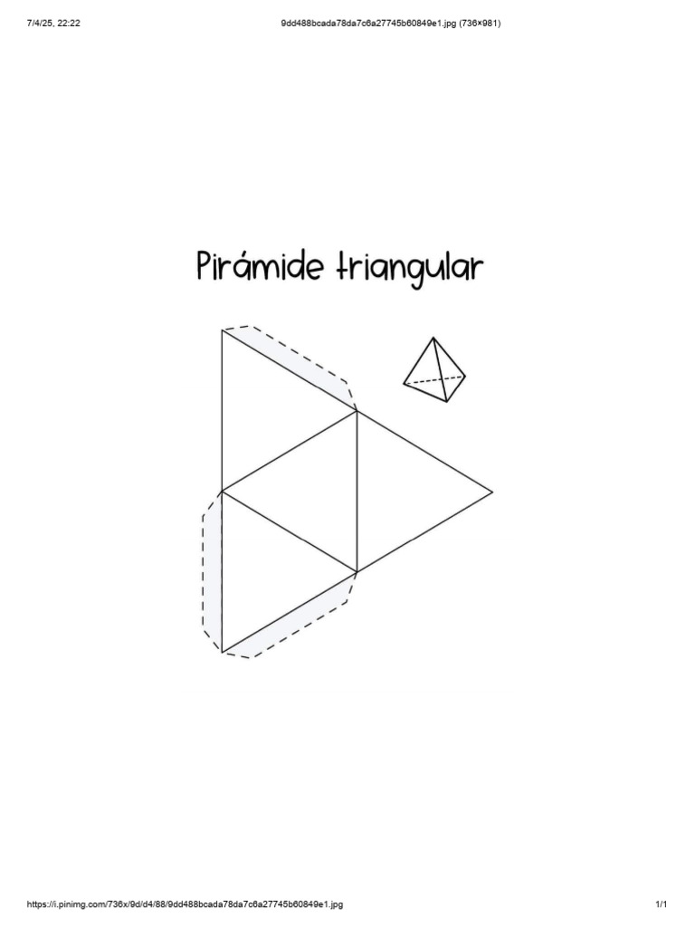 Piramide Triangular | PDF