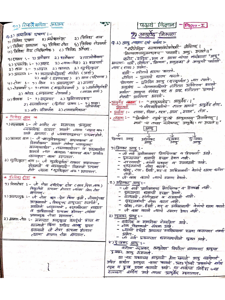 Padarth Notes | PDF