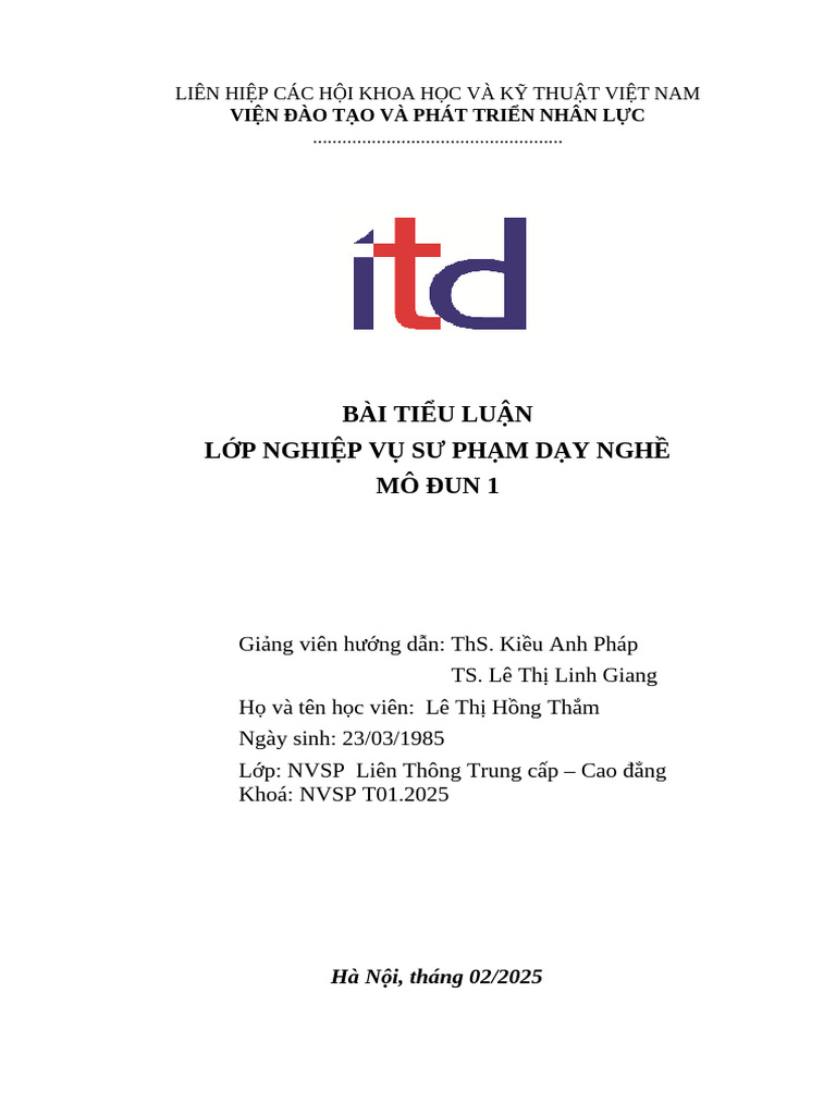 TRANG BIA NVSP | PDF