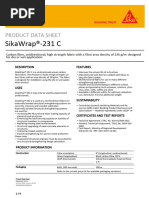 Sikawrap®-300 C: Product Data Sheet | PDF | Fibers | Fibre Reinforced ...