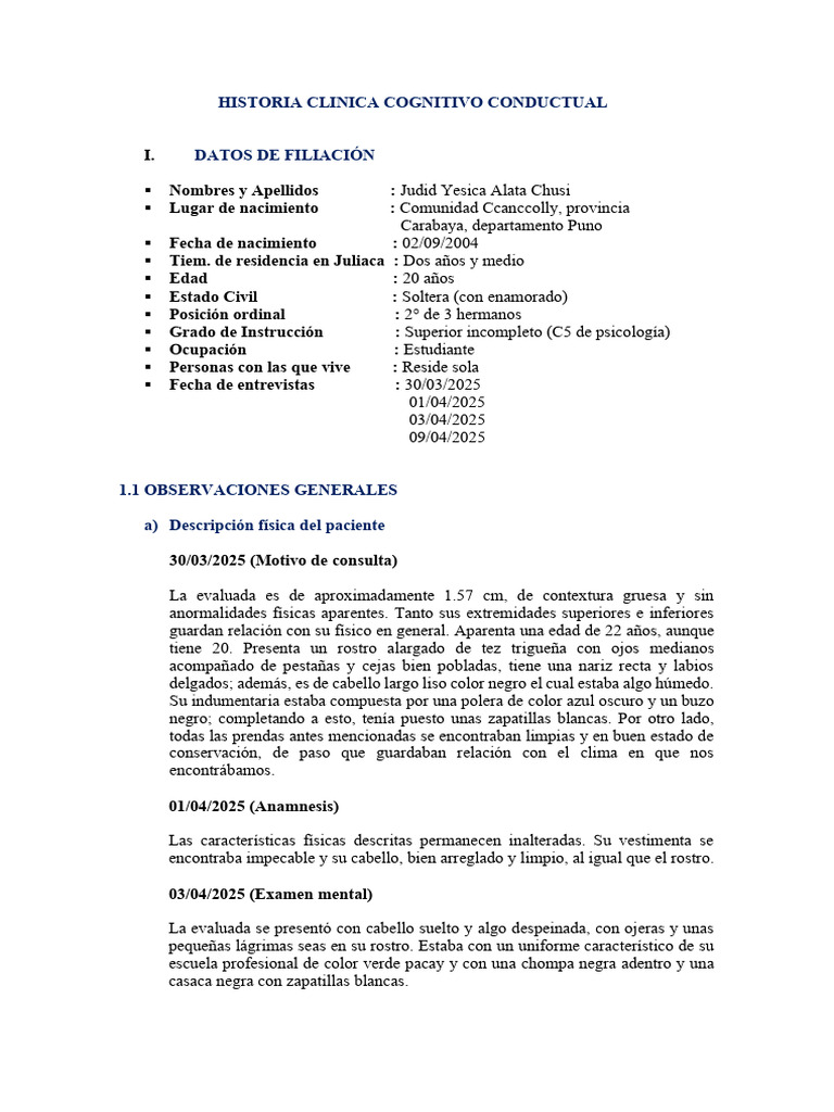 aso Judid final | PDF | Memoria | Pensamiento