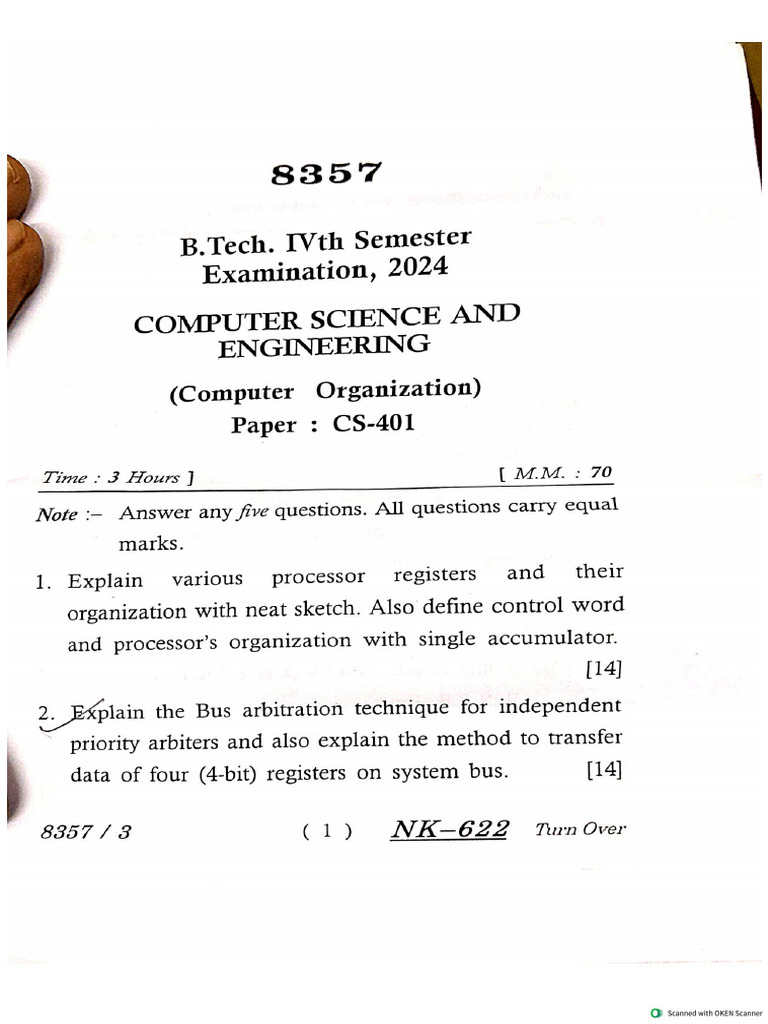 Sem 4 Endsem and Midsem Papers | PDF