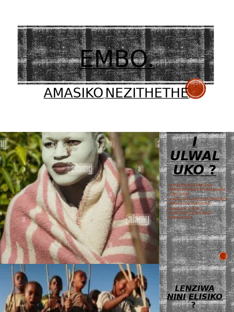 Ulwalu Lokwenkwe: Izithombe Nezithakazelo | PDF