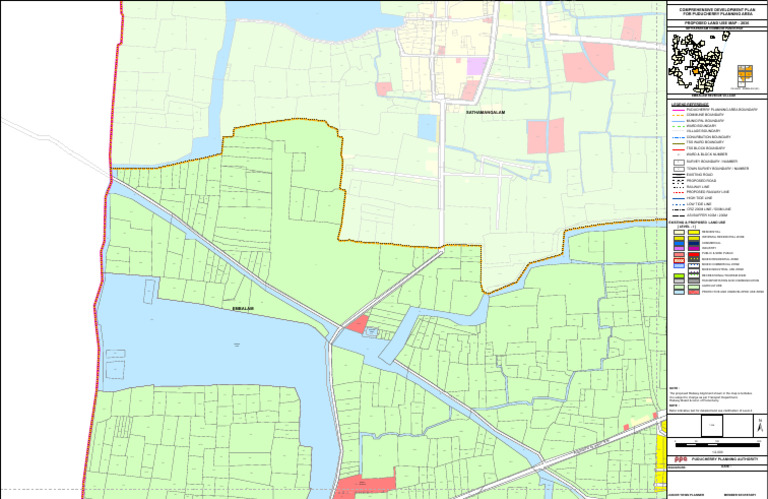 Embalam Revenue Village Map 1 | PDF
