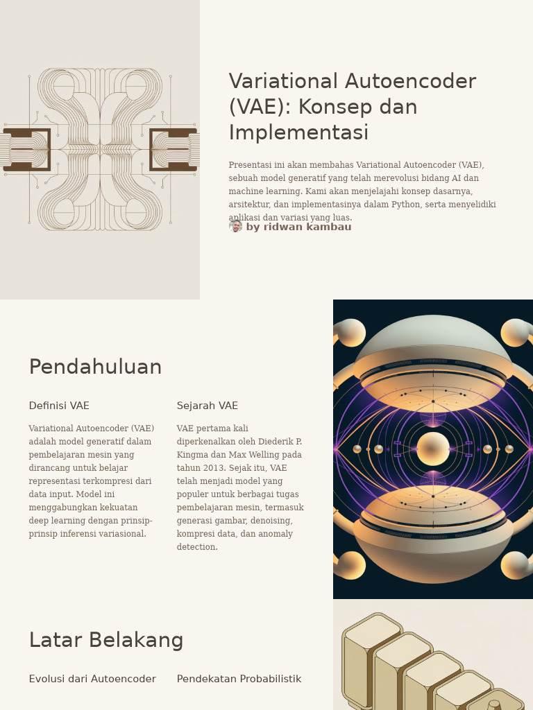 03 Variational Autoencoder Vae Konsep Dan Implementasi Pdf