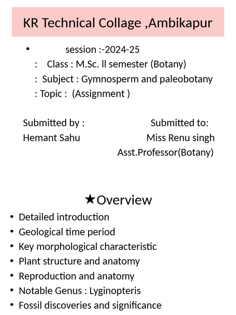 Botany Presentation On Angiosperm, Gymnosperm. | PDF | Plants | Seed