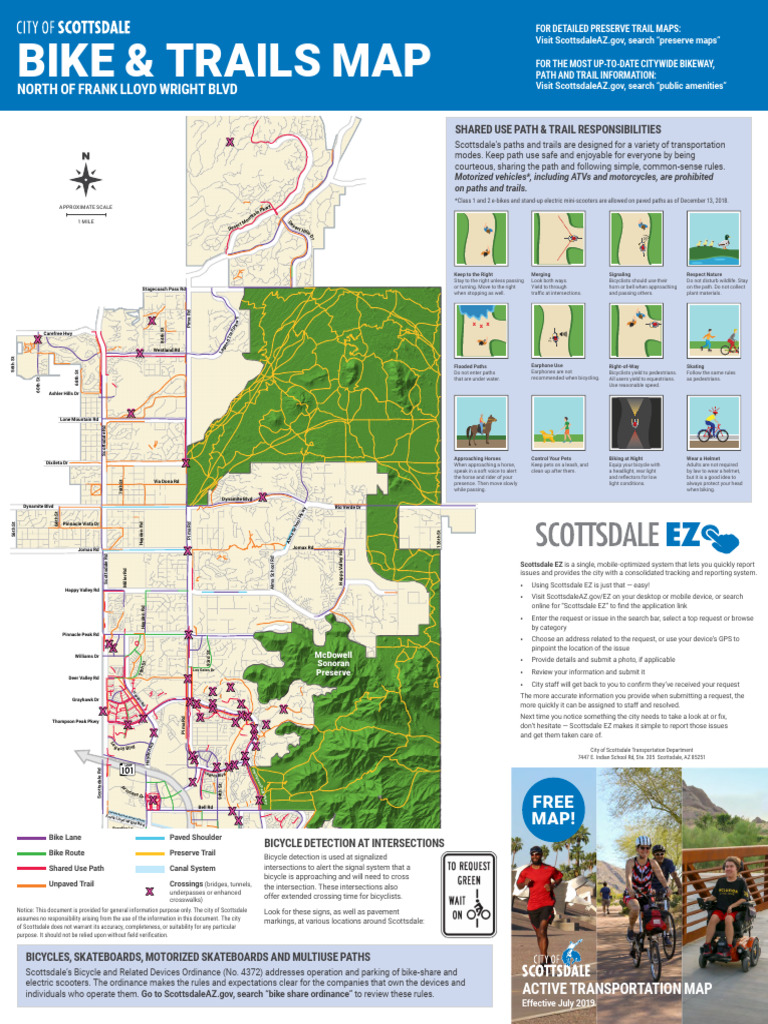 2019 Active Transportation Map | PDF | Trail | Adventure Travel