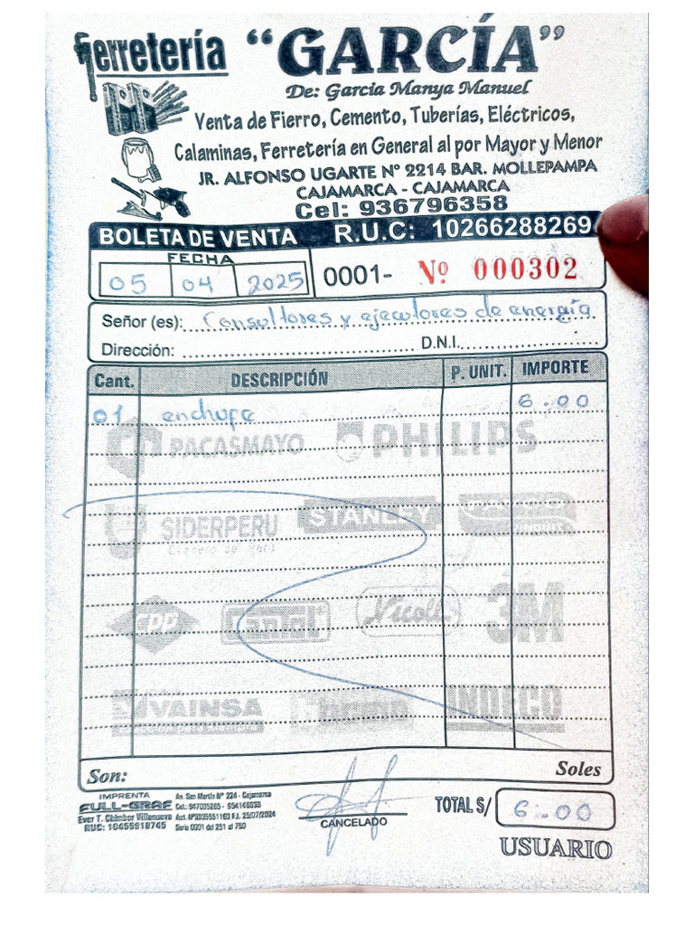 Boleta Electrónica | PDF