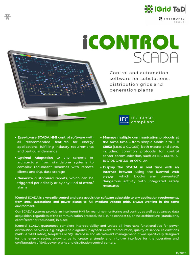 Icontrol Brochure-11.2023 | PDF | Scada | Programmable Logic Controller