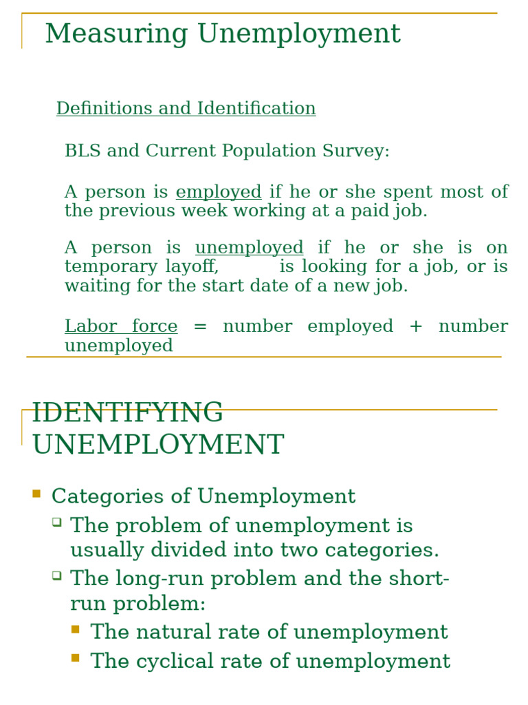 RP 4111 Sec A Unemployment 2023 Part 1 | PDF | Unemployment | Business ...