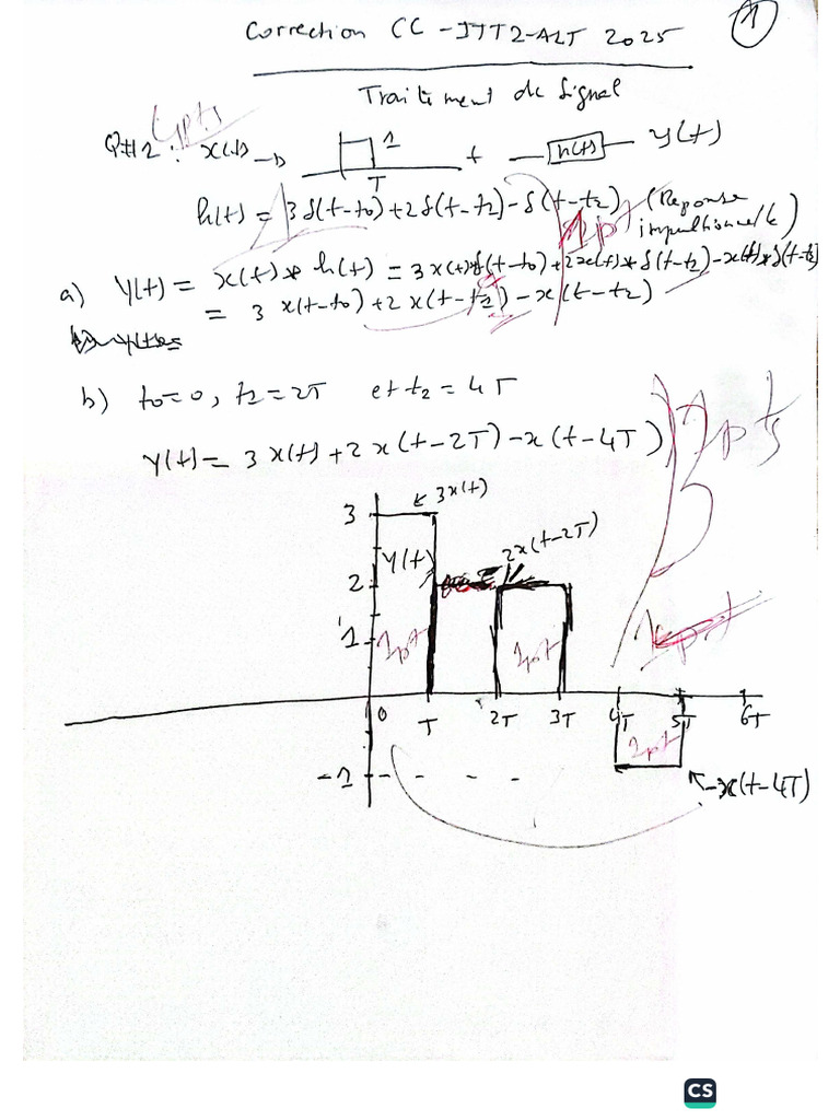 Indicatif Correction CC Ts Alt 2025 | PDF