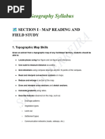 CSEC Geography Syllabus Overview 2025 | PDF | Erosion | Climate Change