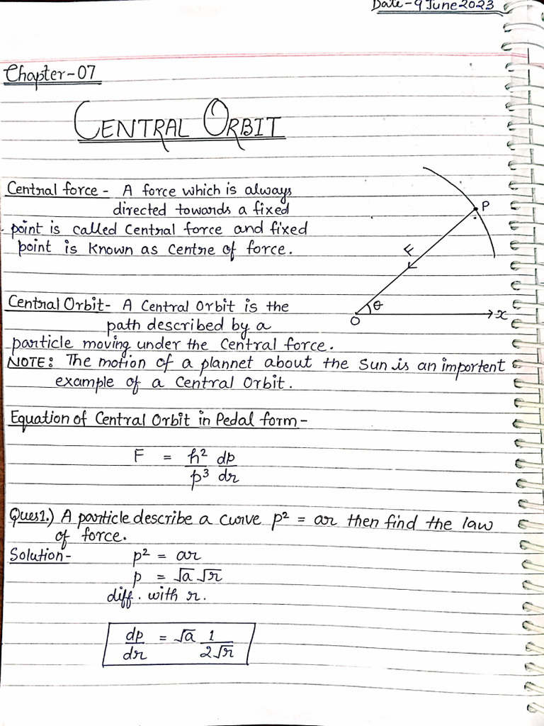 Central Orbit | PDF