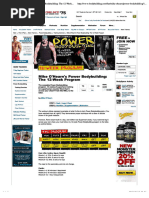 Jim Stoppani's 12-Week Workout Plan | PDF | Weight Training | Personal ...