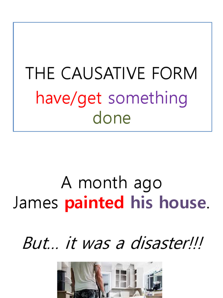 Understanding the Causative Form | PDF