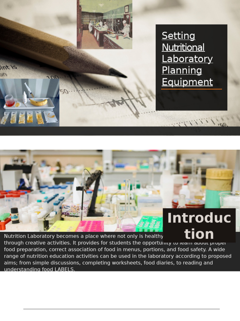 Setting Nutritional Laboratory | PDF