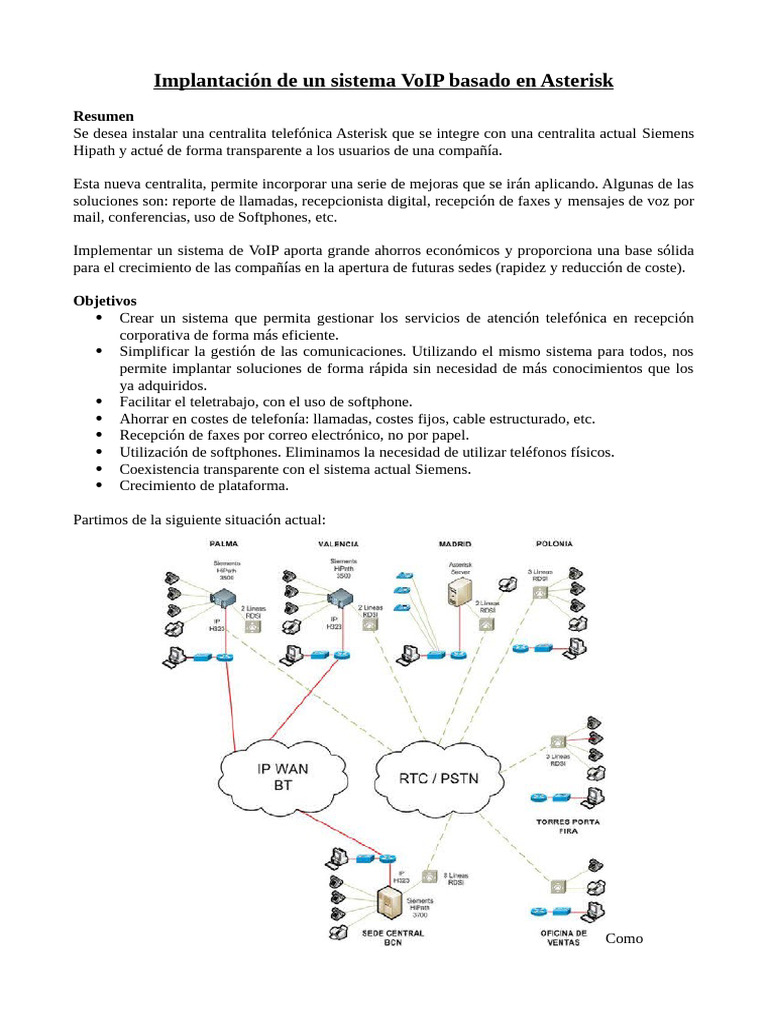Asterisk VoIP Expo | PDF | Voz sobre IP | Calidad de servicio