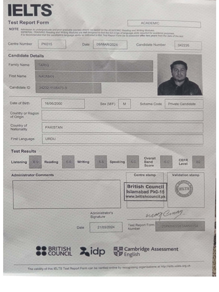 IELTS | PDF