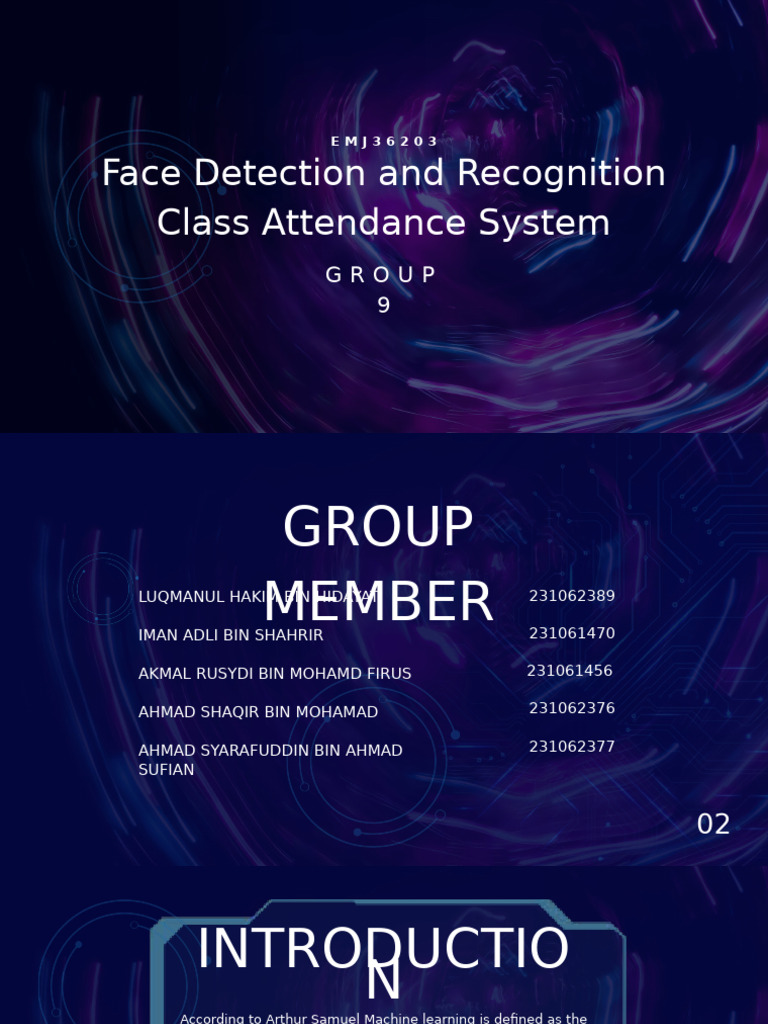 Face Detection and Recognition Class Attendance System | PDF | Machine Learning | Computer Vision