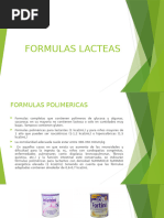Formulas Enterales Elementales 1 | PDF | Dieta | Leche