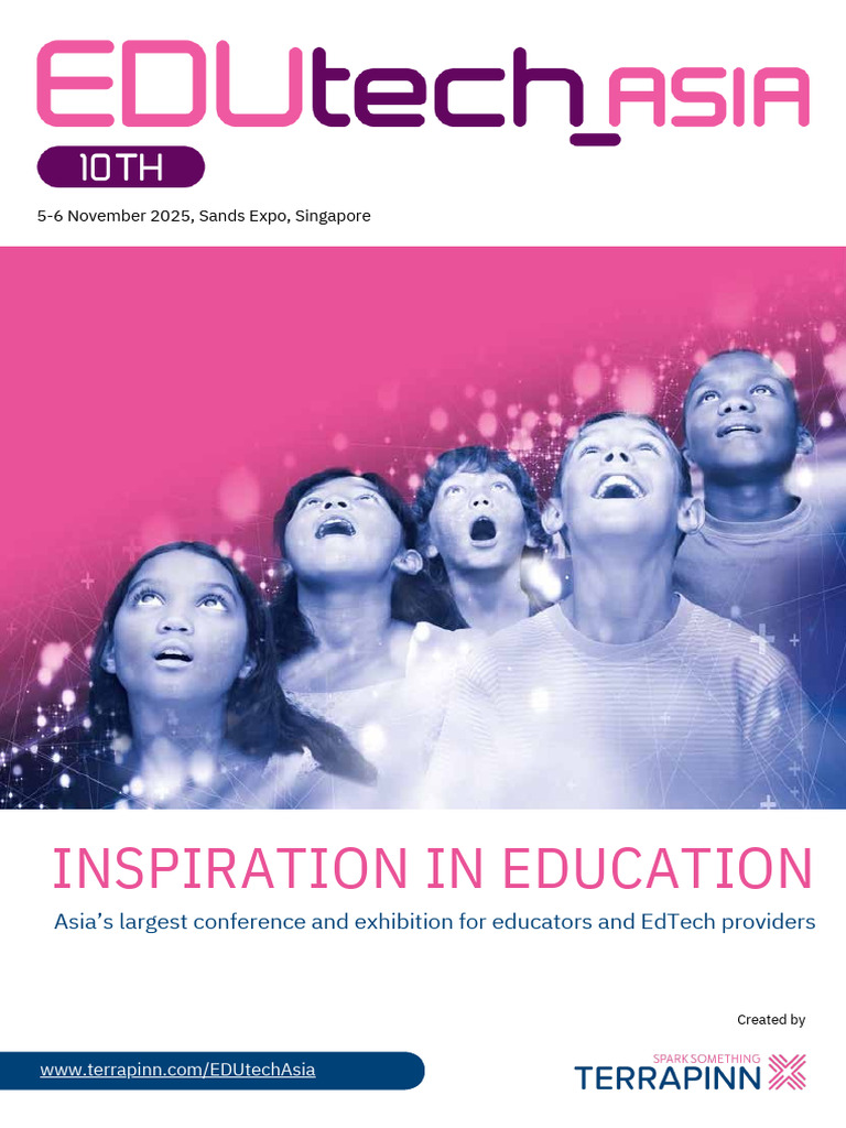 Edutech Asia 2025 Brochure 1 | PDF | Educational Technology | Mobile Device