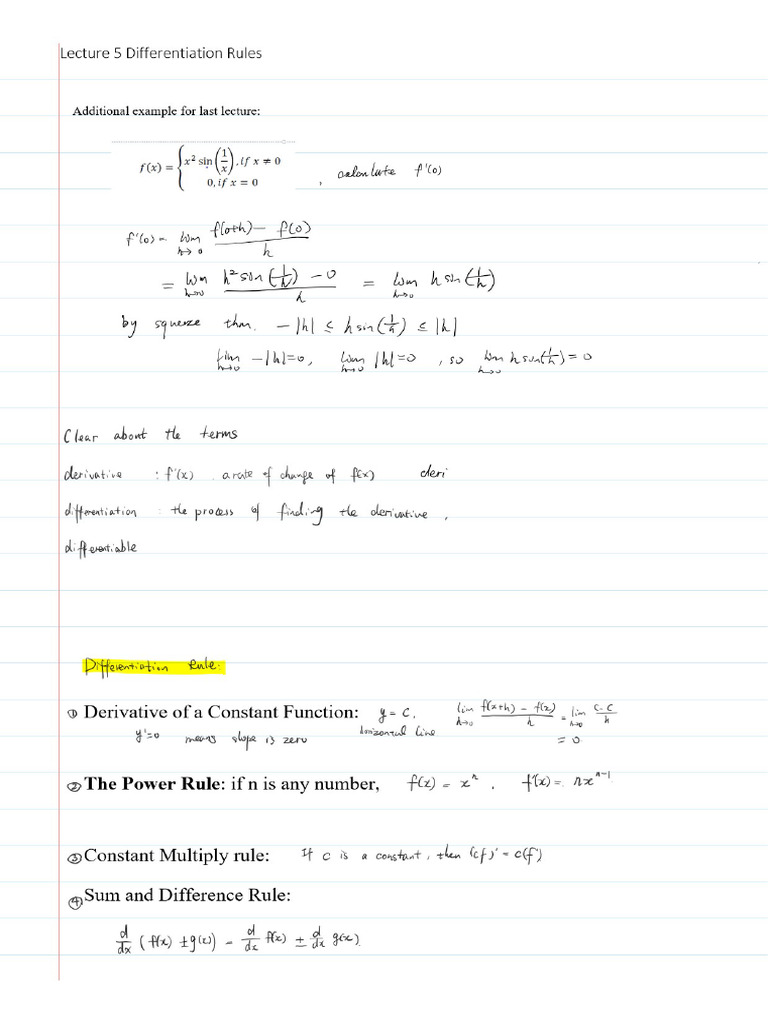 Lecture 5 | PDF