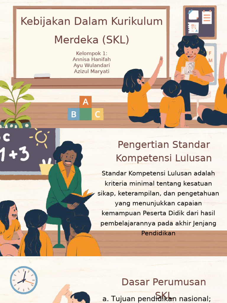 Kel. 1 SKL Kurikulum Merdeka | PDF
