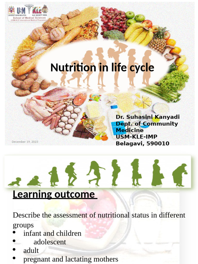 Nutrition in Lifecycle 2023 | PDF | Malnutrition | Nutrition