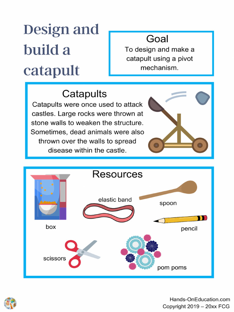 8b. Catapult Design Criteria Sheet | PDF