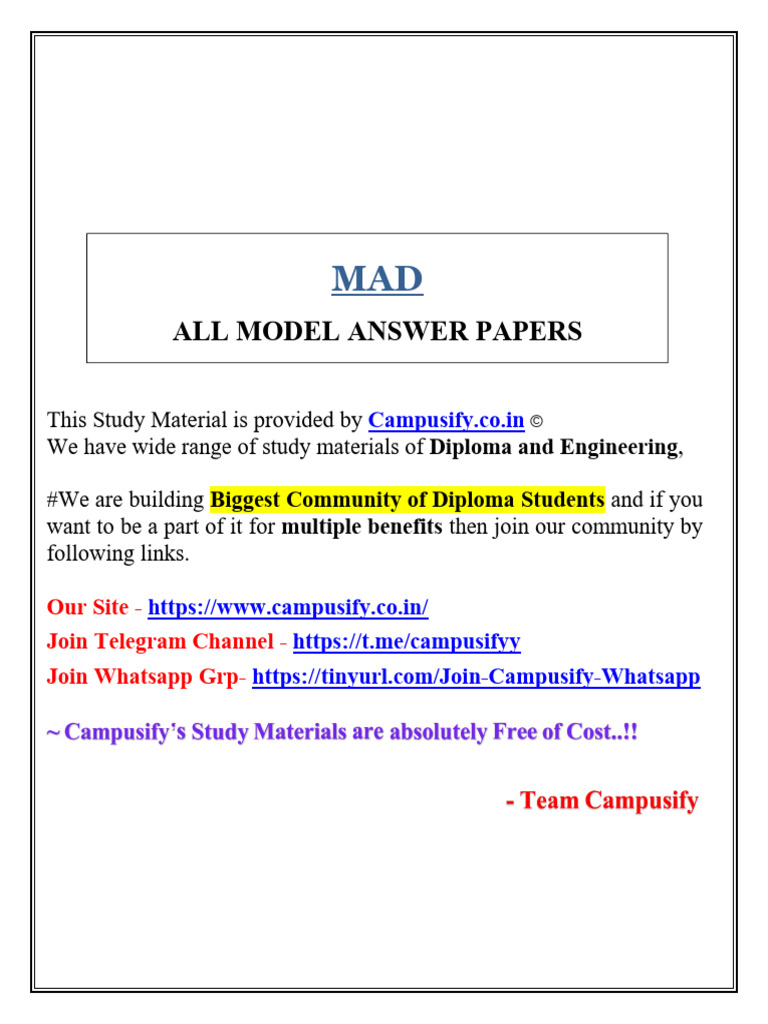 MAD All Model by Campusify | PDF | Android (Operating System) | Google Play