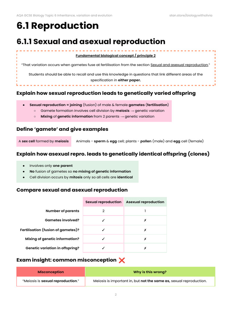 Inheritance Variation and Evolution | PDF | Reproduction | Genotype