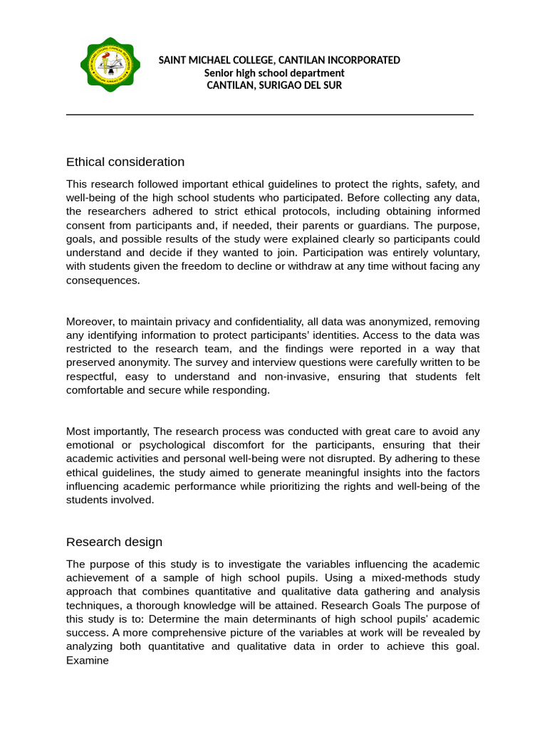 Chapter 3 and Questionnaire | PDF | Survey Methodology | Sampling (Statistics)