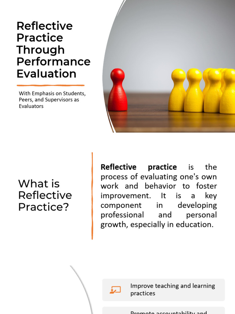 Reflective Practice Through Performance Evaluation 00t1 | PDF ...