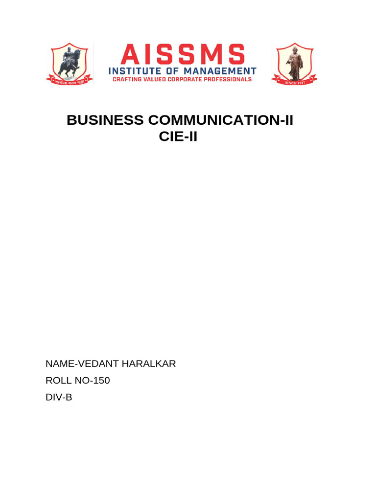 VEDANT READY BUSINESS COMMUNICATION - 2 | PDF | Environmental Technology | Marketing