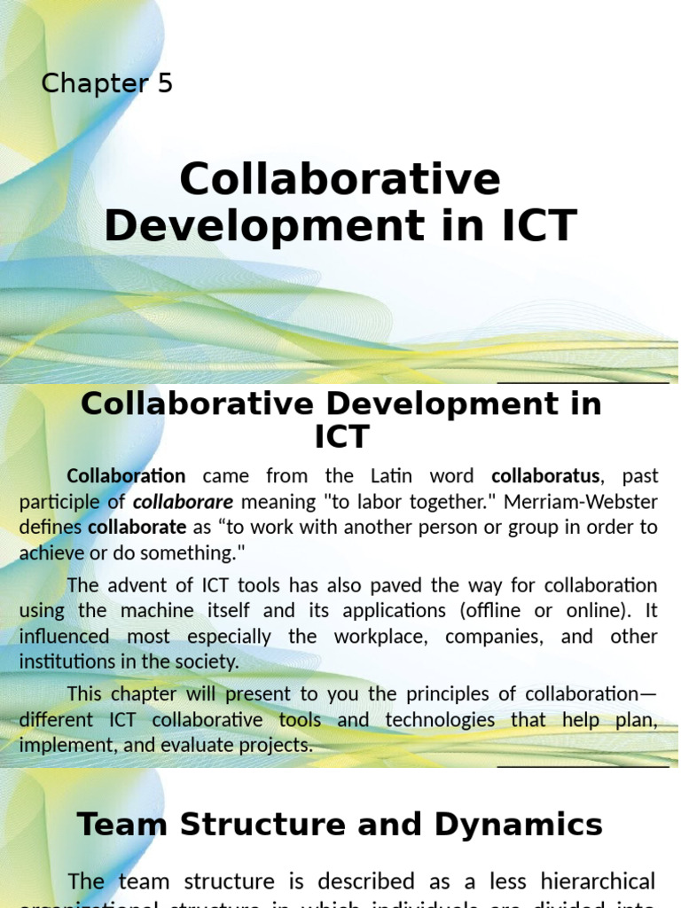 Collaborative Development in ICT For Students | PDF | Computing | Human ...