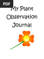 My Plant Observation Journal | PDF