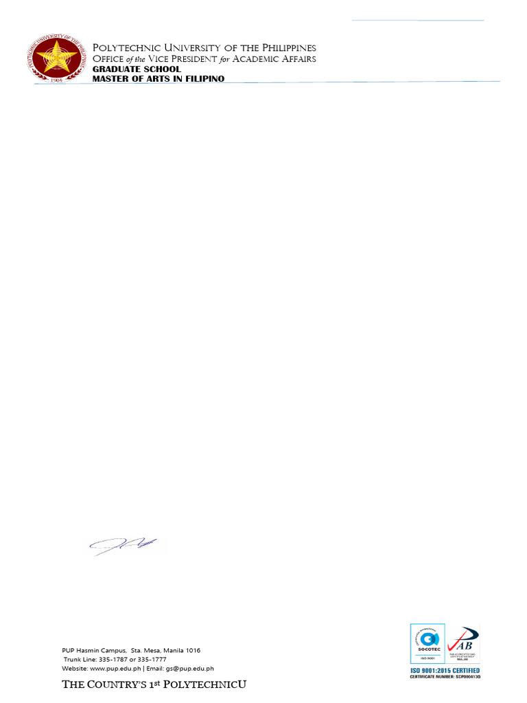 Liham-Paanyaya-Para-Sa-Panayam (G. Munsayac) | PDF