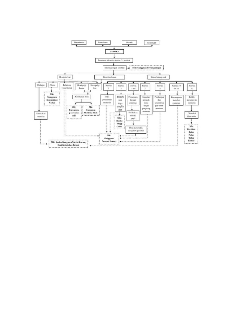 WOC Stroke Iskemik | PDF