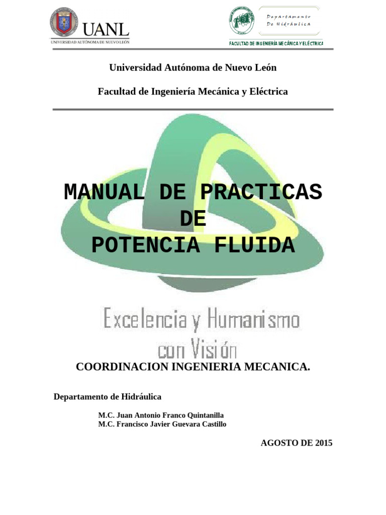 2820 Laboratorio de Potencia Fluida | PDF | Lubricante | Presión