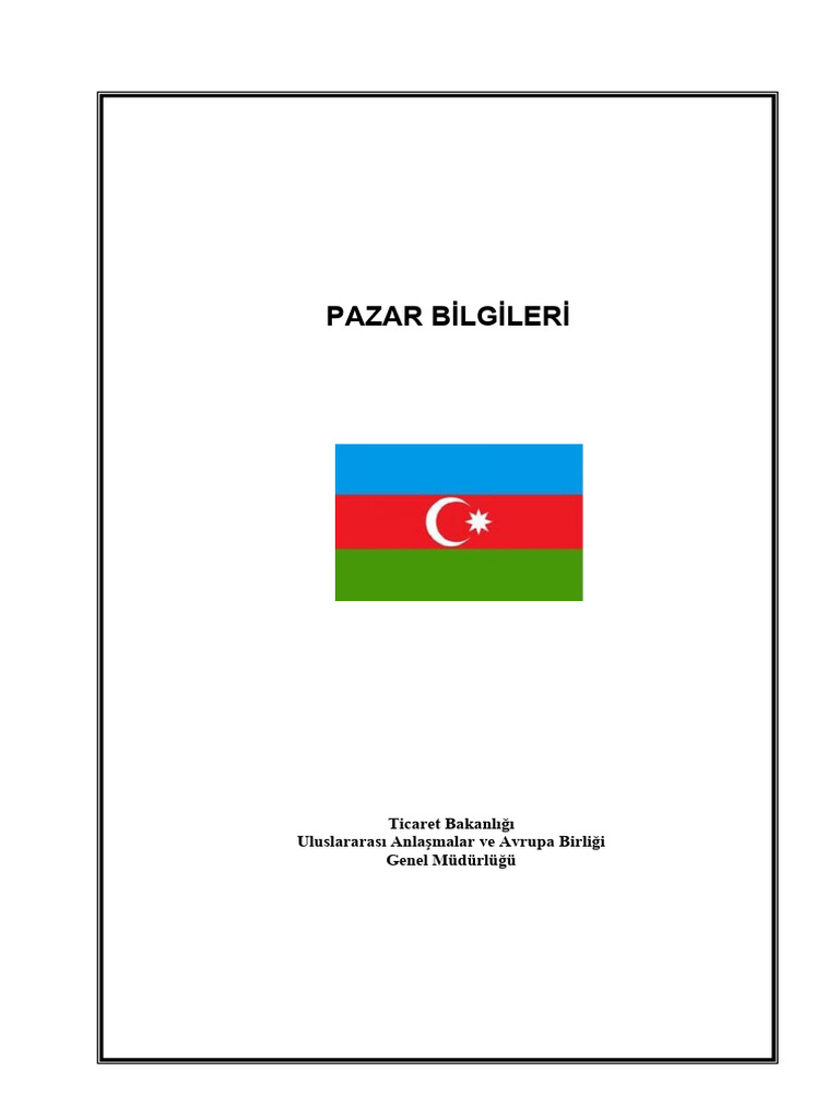 Azerbaycan Pazar Bilgileri - 2024 | PDF