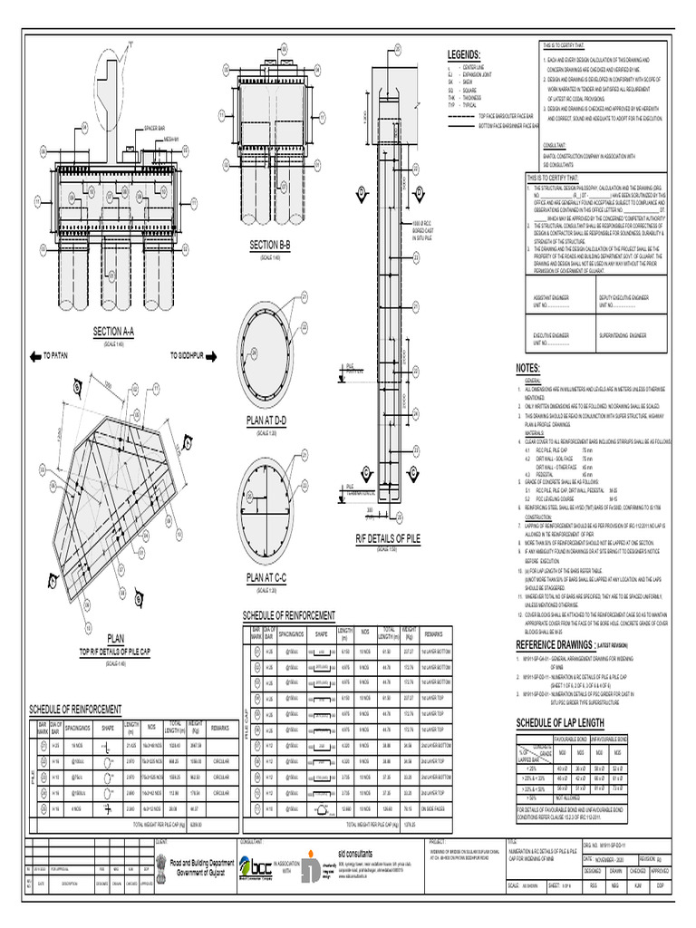 M1911-SP-DD-11 (R0) P1 - Sheet-5 | PDF | Deep Foundation | Building Engineering
